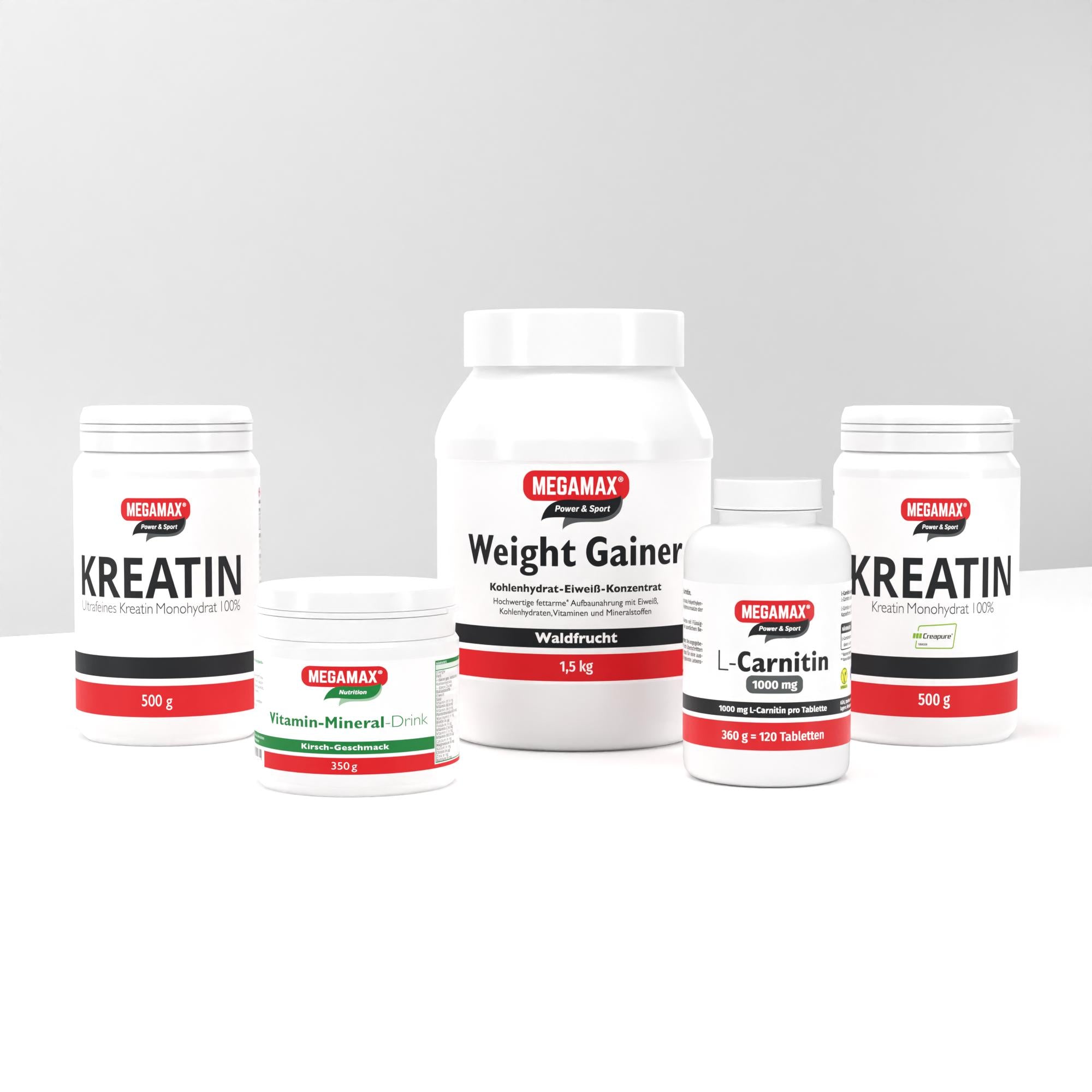 Power-Essentials | Ergänzungen für den Trainingsalltag – MEGAMAX® Nutrition